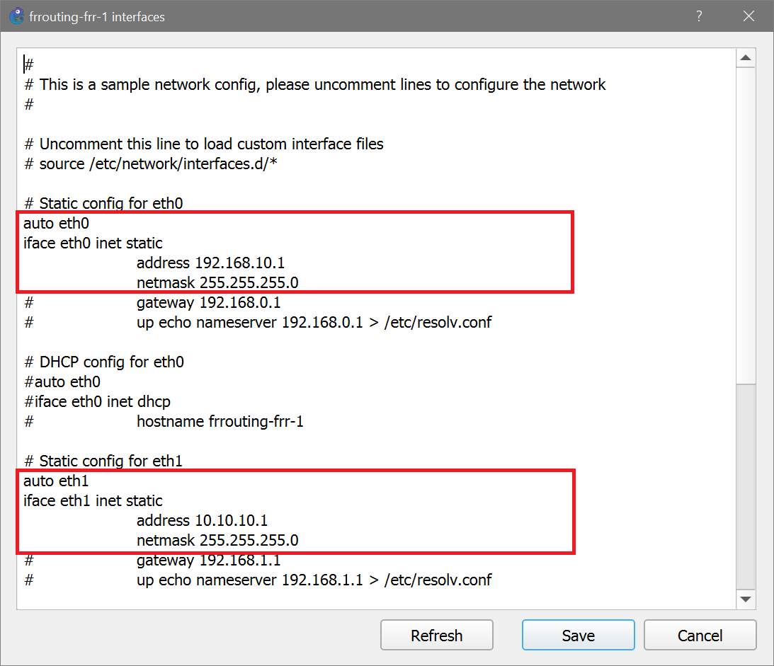 router-1-configuration
